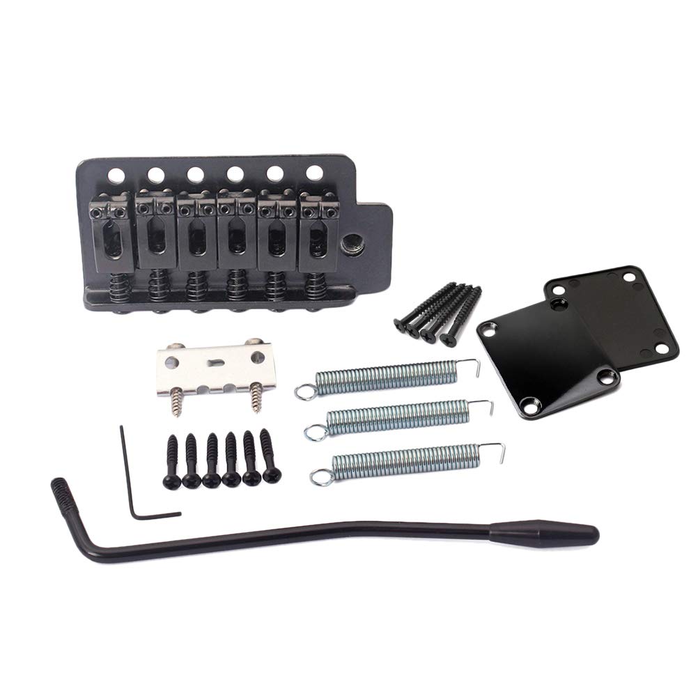 Buy LIOOBO GA298 Electric ST Guitar Tremolo Bridge with Neck Plate for ...