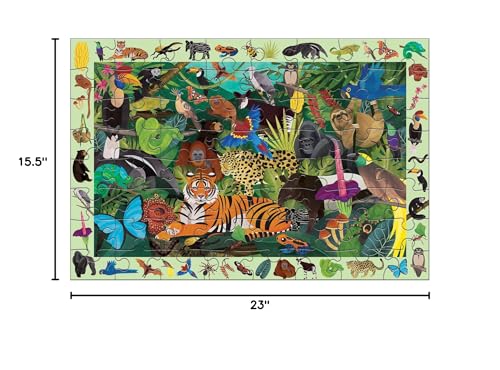 Snapklik.com : Rainforest 64 Piece Search & Find Puzzle Jigsaw Puzzle ...