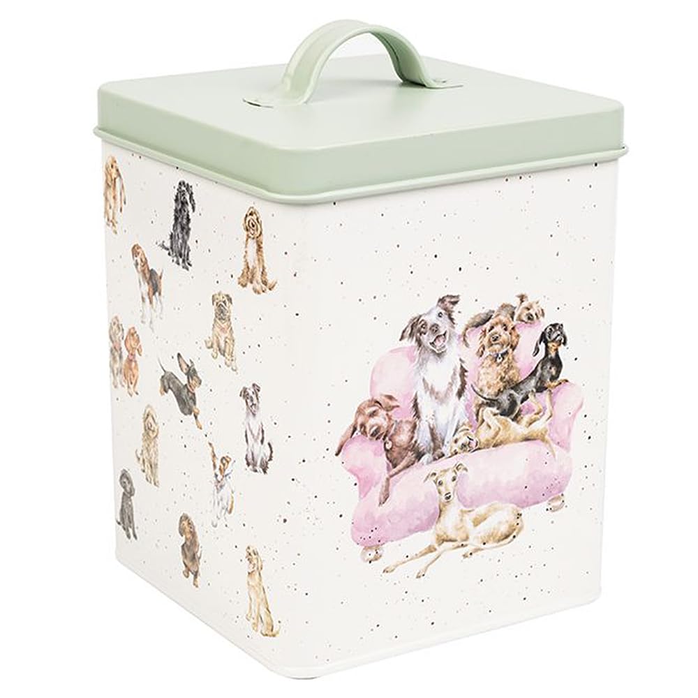 Wrendale Designs Dog Treat Tin : Amazon.co.uk: Pet Supplies