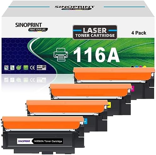 Amazon.com: SINOPRINT 116A Compatible Toner Cartridges Replacement for ...