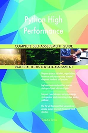 Python High Performance Complete Self-Assessment Guide eBook : Blokdyk ...