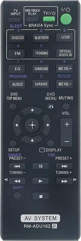 Buy Ehop RM-ADU162 Compatible Remote Control for Sony Home Theater AV System DAV-DZ350 DAV-DZ650 ...