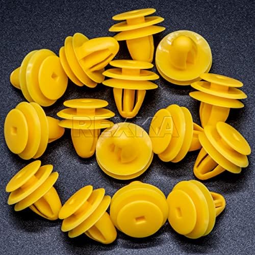 Amazon.com: Rexka 15pcs 8mm Hole Door Trim Panel Retainer Clip Fastener ...
