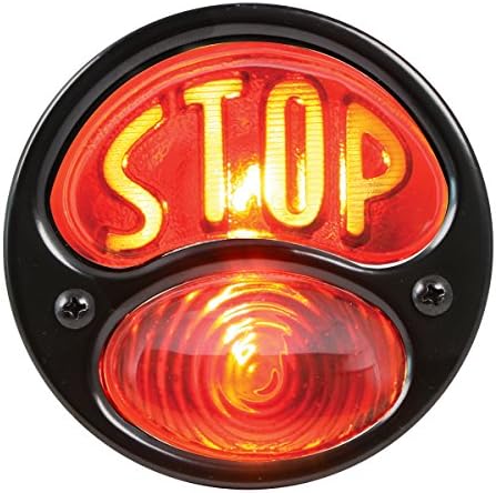 Amazon.com: KNS Accessories KA0022 Black 12V Duolamp Tail Light for ...