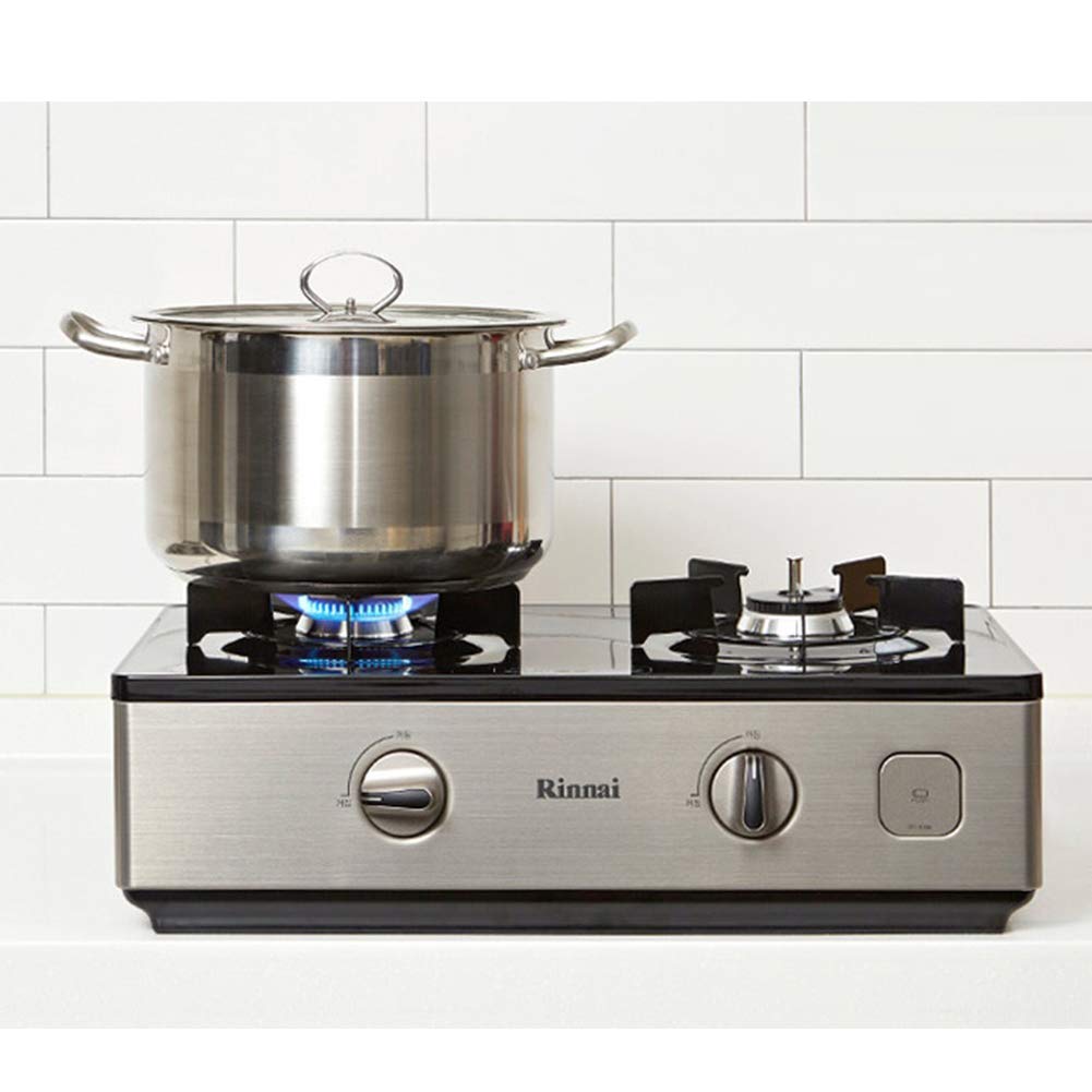 Rinnai Ceramic Coated Gas Cooktop with 2 Burners RTR-D2010P with ...