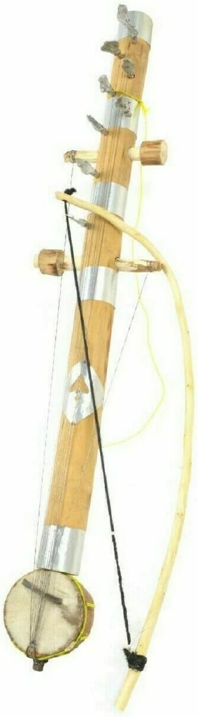 Amazon.com: Rajasthani Folk Fiddle Sarangi Ravanhatta Musical String ...