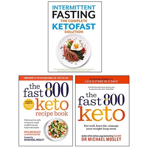 The Fast 800 Keto Recipe Book, Fast 800 Keto, Intermittent Fasting The ...