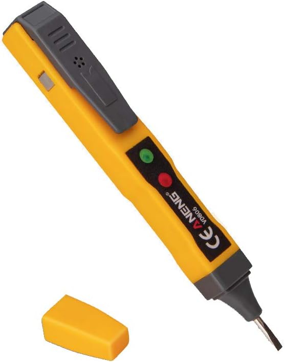 Amazon.co.jp: EC Tool 検電器 検電器チェッカー 非接触 ペンライト付 導電チェック ライブ線とニュートラル線 判定 検電テスター : 産業・研究開発用品