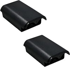 Amazon.com: 2 Pack Battery Box Battery Cover for Xbox 360 Wireless ...