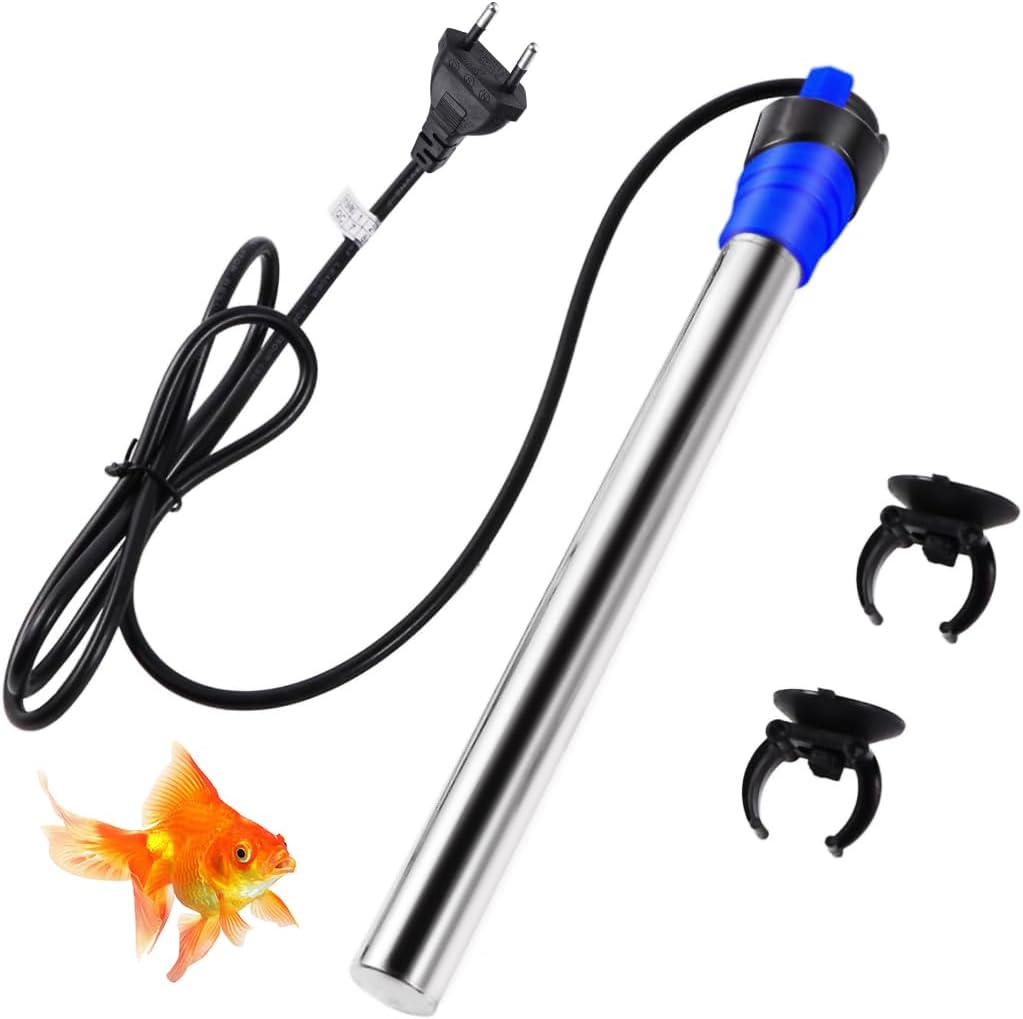 Qpets® 300W Aquarium Fish Tank Heater 12.5 Inhces Stainless Aquarium ...
