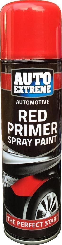 250ml Auto Spray Paint Red Primer 1913 Spray Can Household Car Van Bike ...