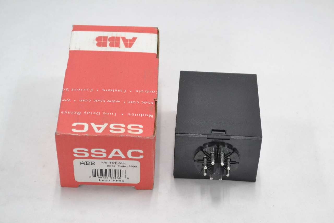 Amazon.com: ABB SSAC TDM120AL DIGI-SET TIME DELAY RESISTIVE RELAY 120V ...