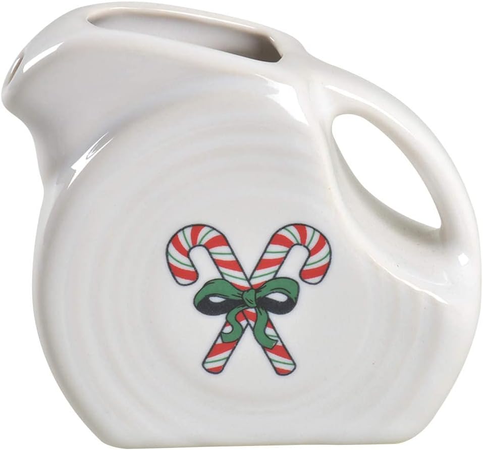 Amazon.com: Fiesta Fiesta Candy Canes 4 Oz Pitcher : Home & Kitchen