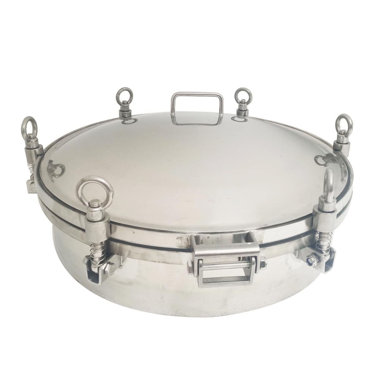 Amazon.com: INTBUYING 304 Stainless Steel Pressure Manhole Cover Tank ...