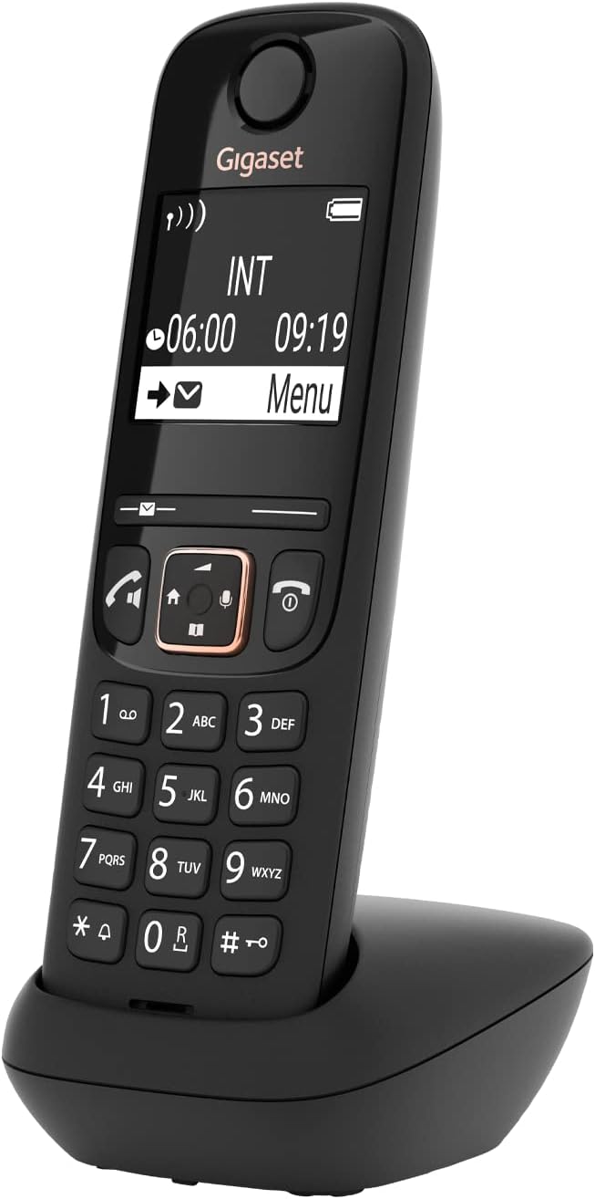 Gigaset N300A IP DECT/VoIP Base Station with Answering Machine: Amazon ...
