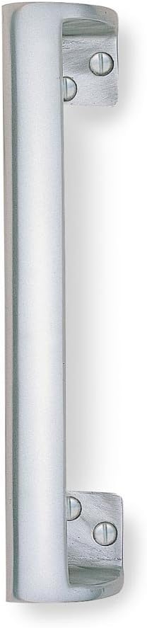 Oval Grip Offset Door Pull Handle Solid Aluminium 9" (225mm) - Satin ...