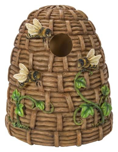 Vivid Arts Realistic Beehive Birdhouse | Resin Home or Garden ...
