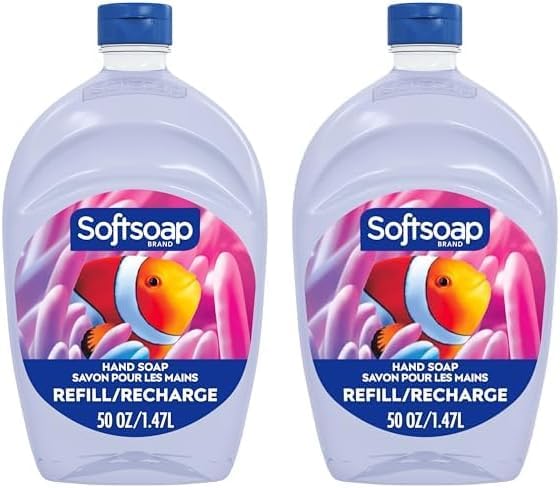 Amazon.com: Softsoap Liquid Hand Soap Refill, Aquarium Series - 50 ...