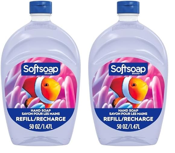 Amazon.com: Softsoap Liquid Hand Soap Refill, Aquarium Series - 50 ...