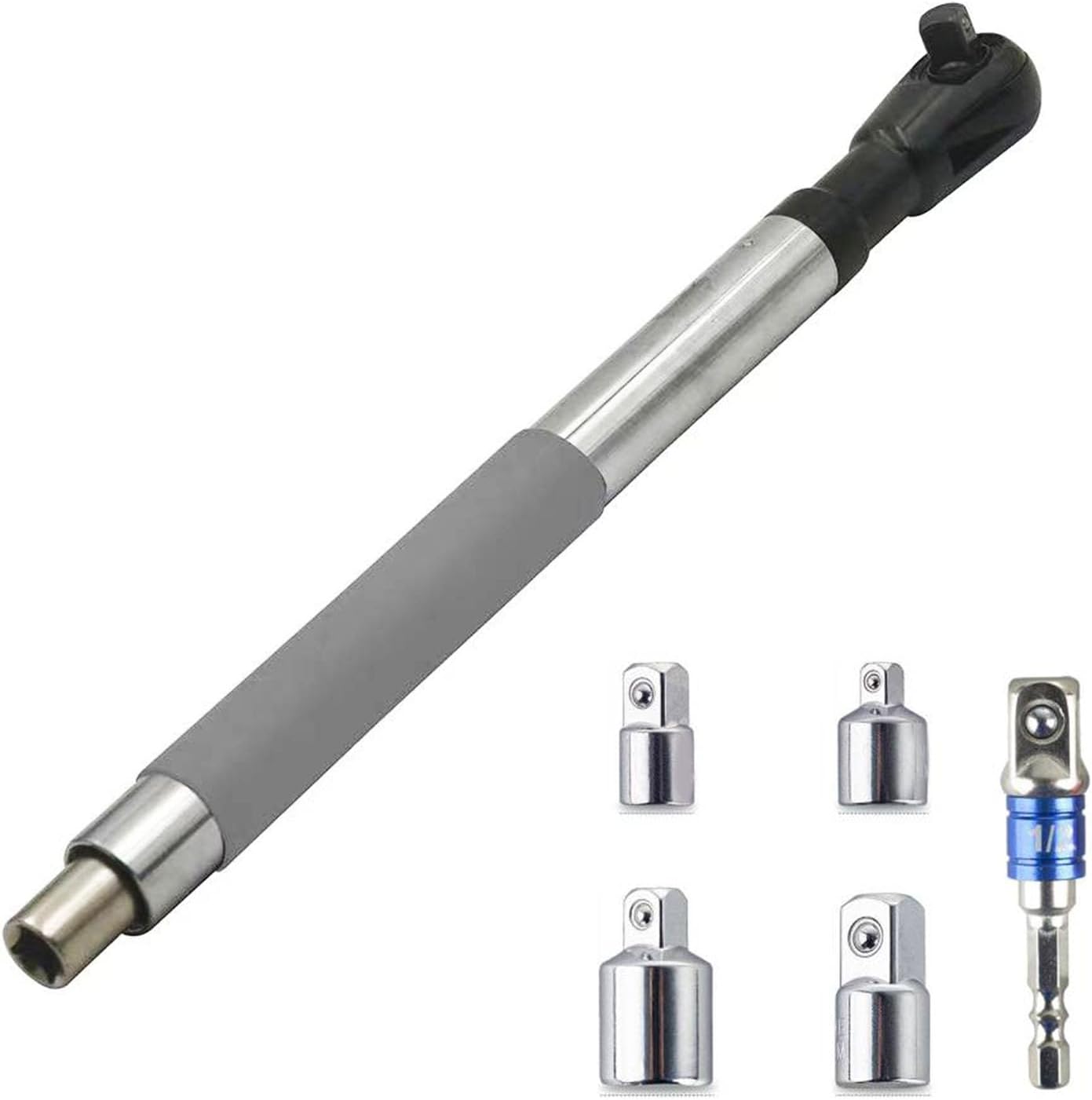 Jiawu Offset Extension Wrench Impact, 1/2" Electric Impact Ratchet ...