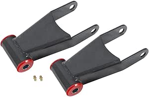 Amazon.com: IBESTWOLF 411420 2" Rear Leaf Spring Lowering Kit for 2011 ...