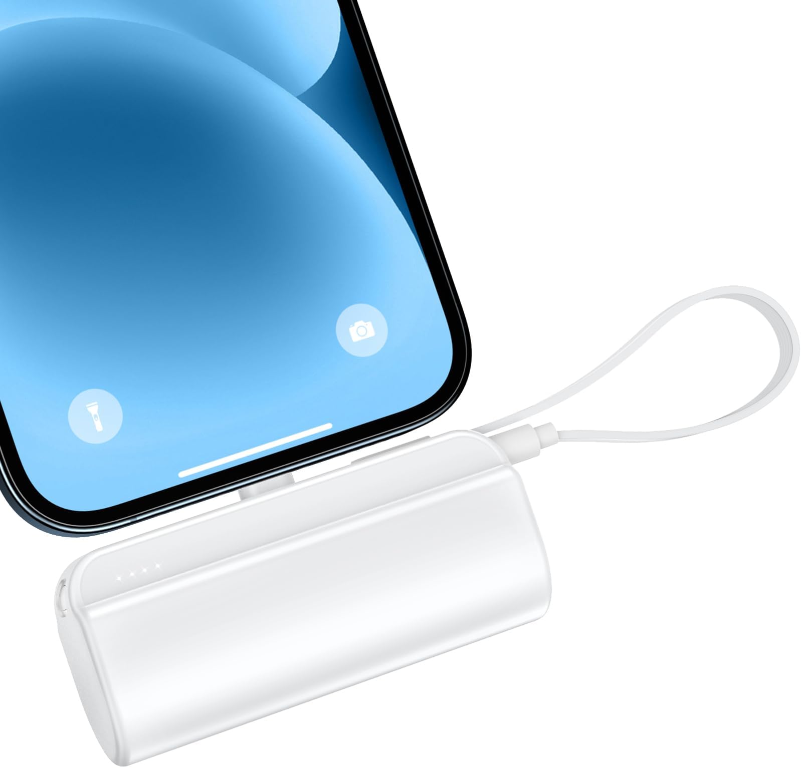 Amazon.com: Portable Charger Power Bank For iPhone With Dual Infterface ...