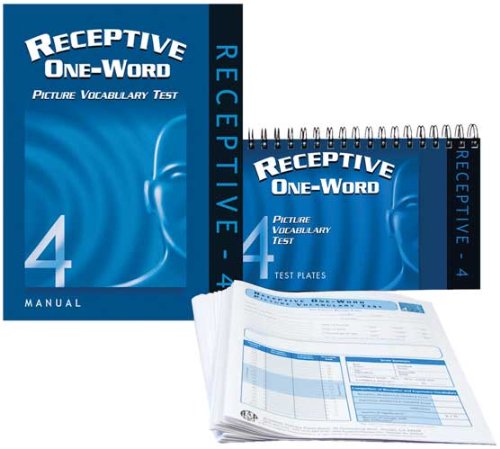 Receptive One Word Picture Vocabulary Test Manual: Brownell, Rick ...