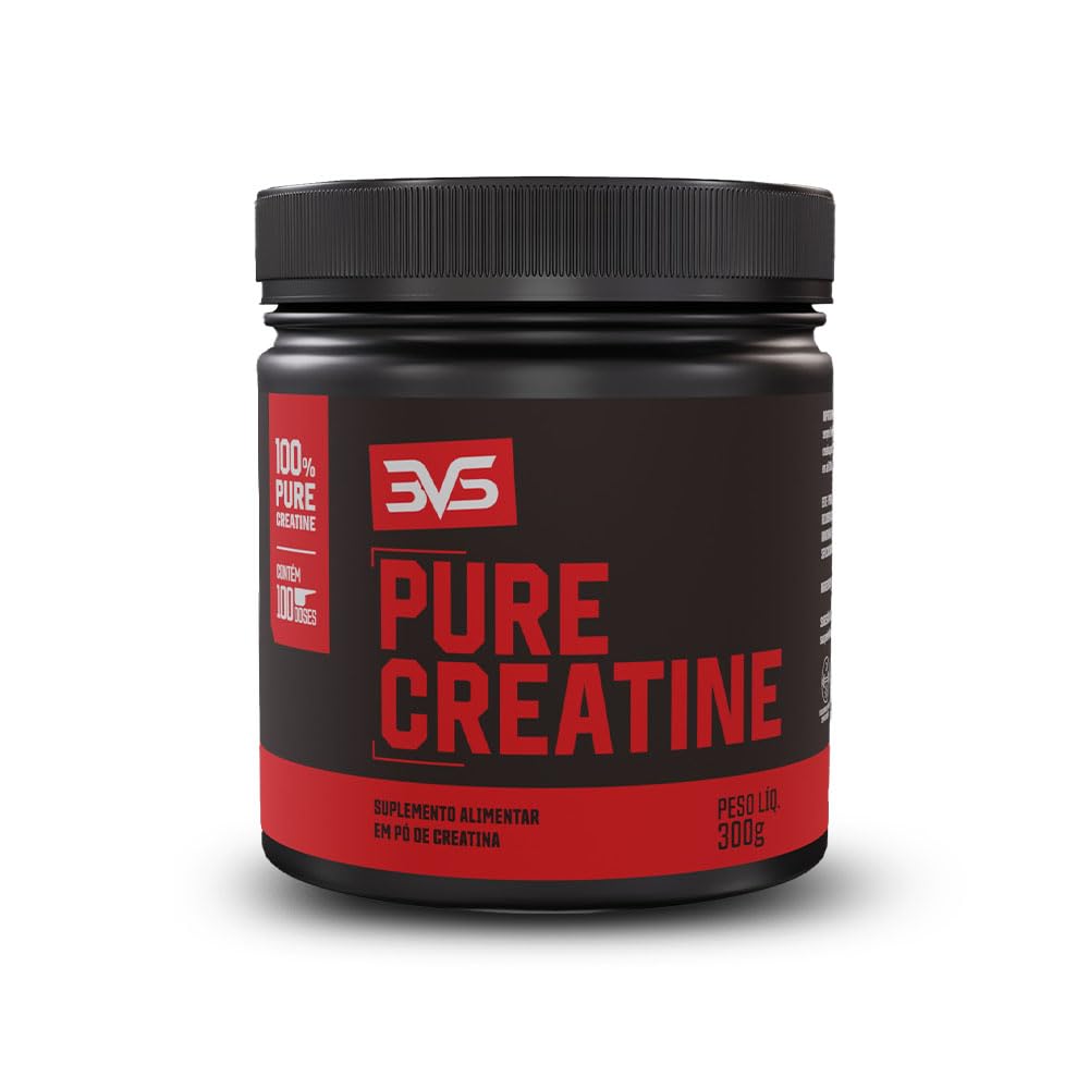 3VS Nutrition Creatina Monohidratada 300g 100% Pura | Amazon.com.br