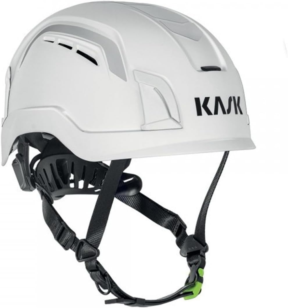 Kask Zenith X2 Air Hi-Viz Type I & Type II Class C Vented White Safety ...