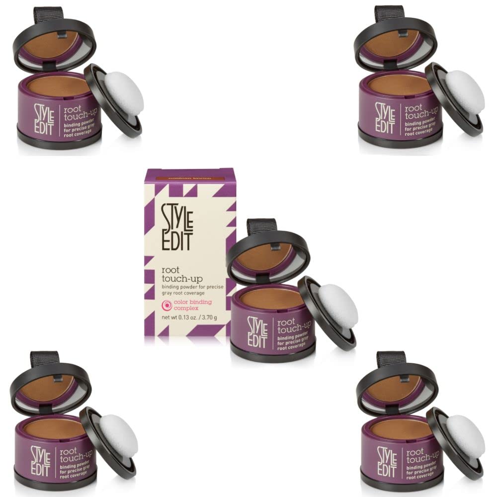 Amazon.com: Style Edit Root Touch Up Powder (5 Pack) to Cover Up Dark ...