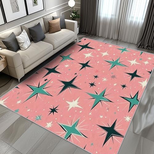 Amazon.com: SZLYZM Atomic Rug Retro - Mid Century Modern Throw Rug 2x3 ...