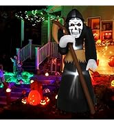 Amazon.com: Tangkula 5.2 FT Hanging Halloween Inflatable Decoration ...
