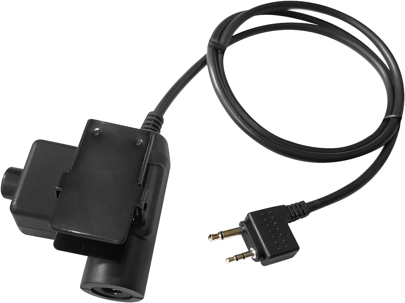 Amazon.com: JUYODE U94 PTT Adapter Tactical Headset Radio Push-to-Talk ...