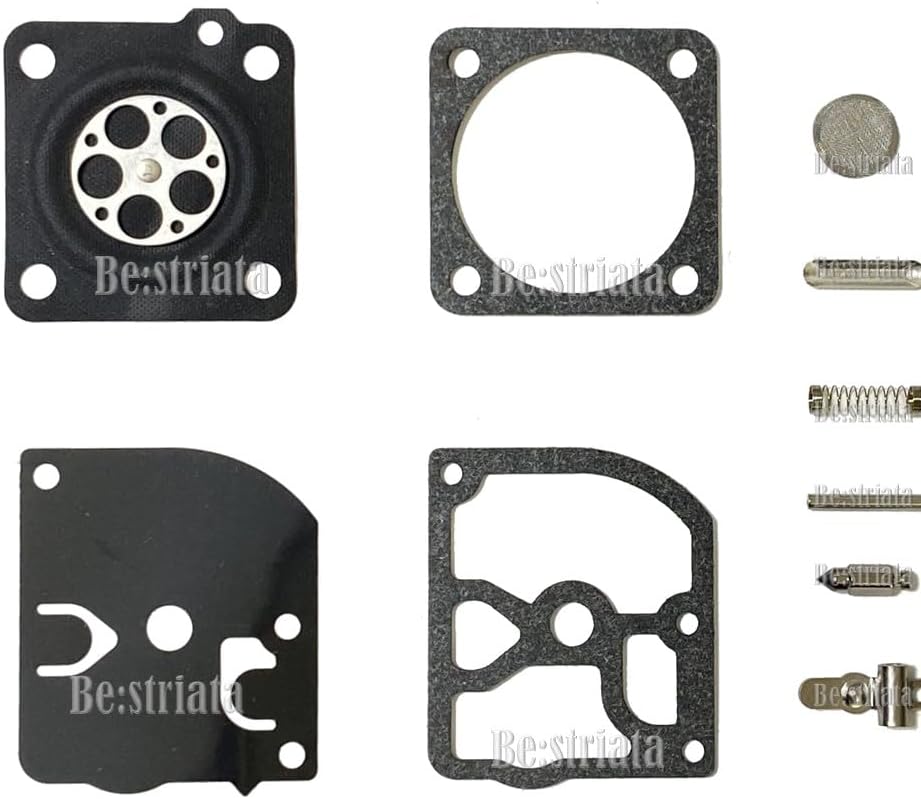 Amazon | 【ダイヤフラムセット】 キャブレター ガスケット 修理キット リペアキット 互換品 Husqvarna(ハスクバーナ) リョービ ゼノア TRZ EKK 刈払機 草刈機 ...