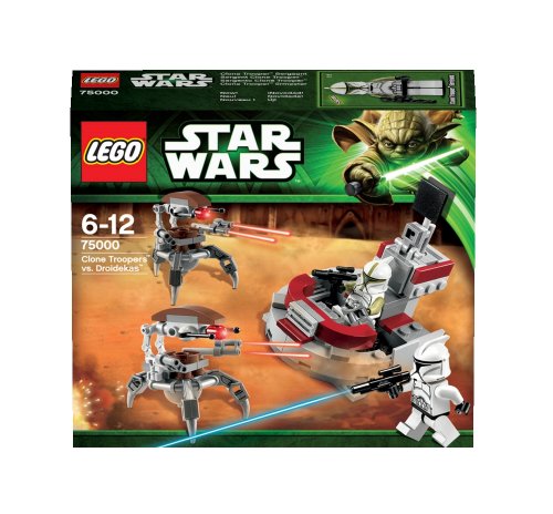 Lego 75000 LEGO Star Wars 75000: Clone Troopers vs. Droidekas ...