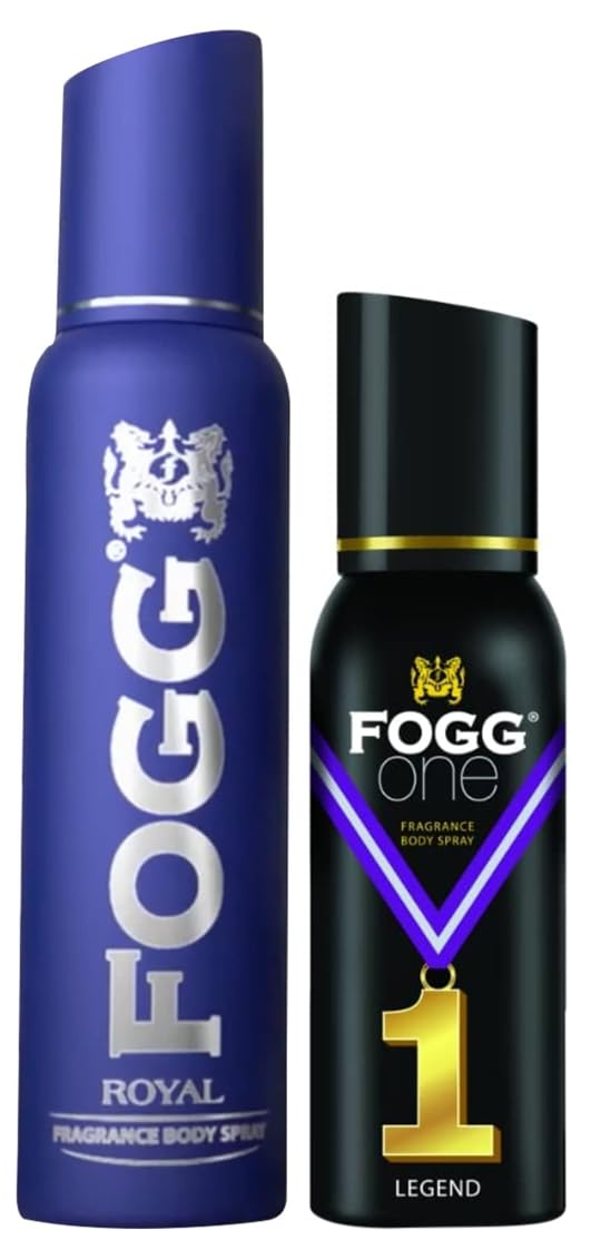 Buy Fogg Fragrance Body Spray for Men, 120ml - ONE LEGEND&Fogg Royal ...