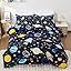Amazon.com: Aimuan Space Bedding Set Kid Rocket Comforter Set Full Size ...