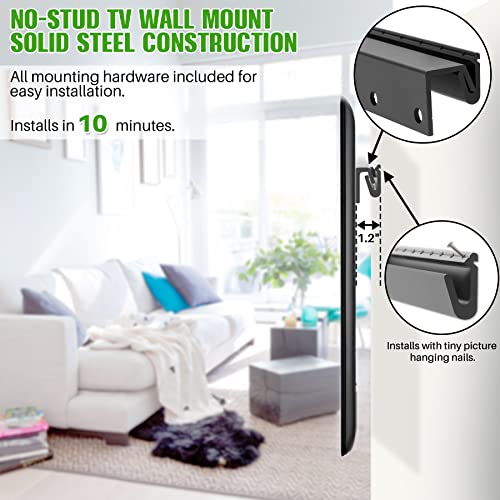 Snapklik.com : No Stud TV Wall Mount, Compatible