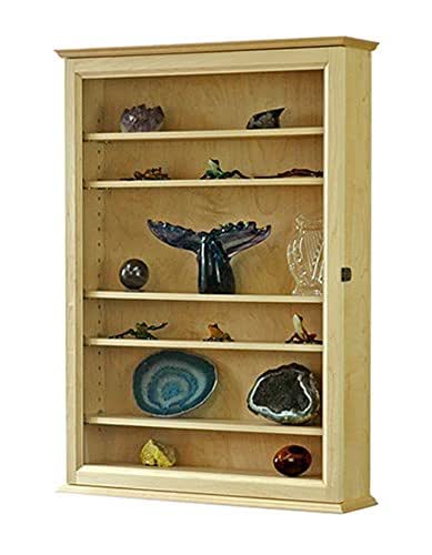Amazon.com: Mineral Display Case- Maple Hardwood *Made in the USA ...