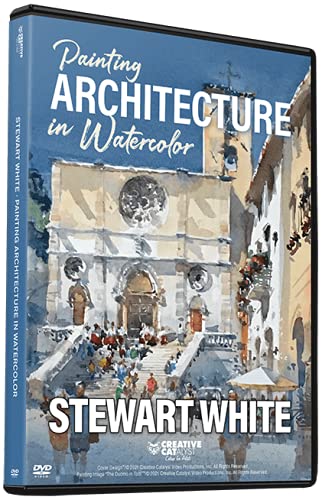 Amazon.com: STEWART WHITE: PAINTING ARCHITECTURE IN WATERCOLOR- DVD ...