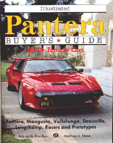 Pantera Buyer's Guide (Illustrated Buyer's Guide) : Box, Rob De La Rive ...