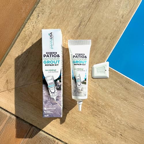 PentaUSA Outdoor Grout - Premixed Patio Grout in a Tube, Ready to Use ...