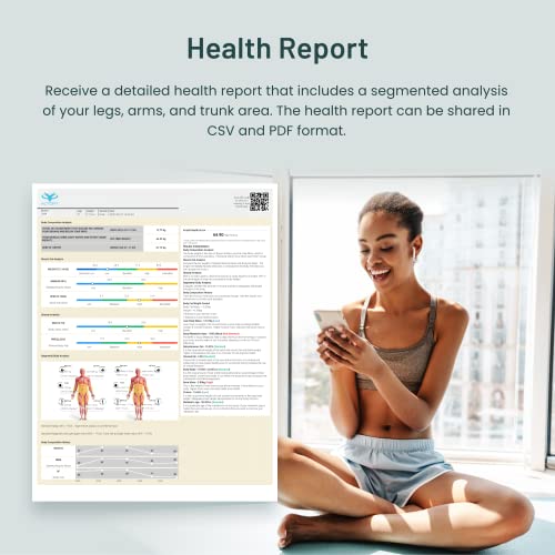 Actofit Body Fat Analyser Smart Scale Pro | Segmental Analysis | Highly accurate | Complete ...