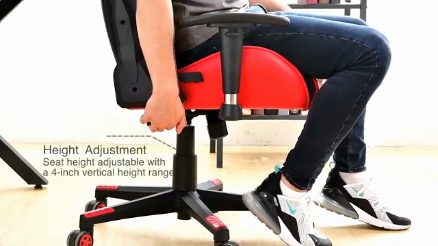 Watch GTRACING Racing Style Gaming Chair GT099 Red on Amazon Live