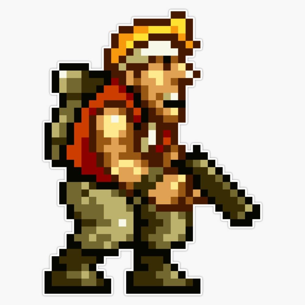 Amazon.com - Metal Slug Essential Sticker Bumper Sticker Vinyl Decal 5"