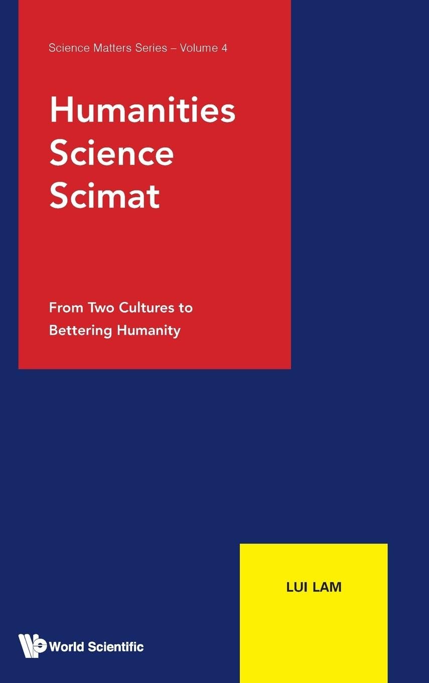 Amazon.com: Humanities, Science, Scimat: From Two Cultures To Bettering ...