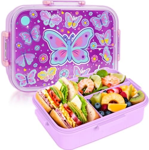 Amazon.com: YOYTOO Stainless Steel Bento Lunch Box for Kids, 800ml/27oz ...