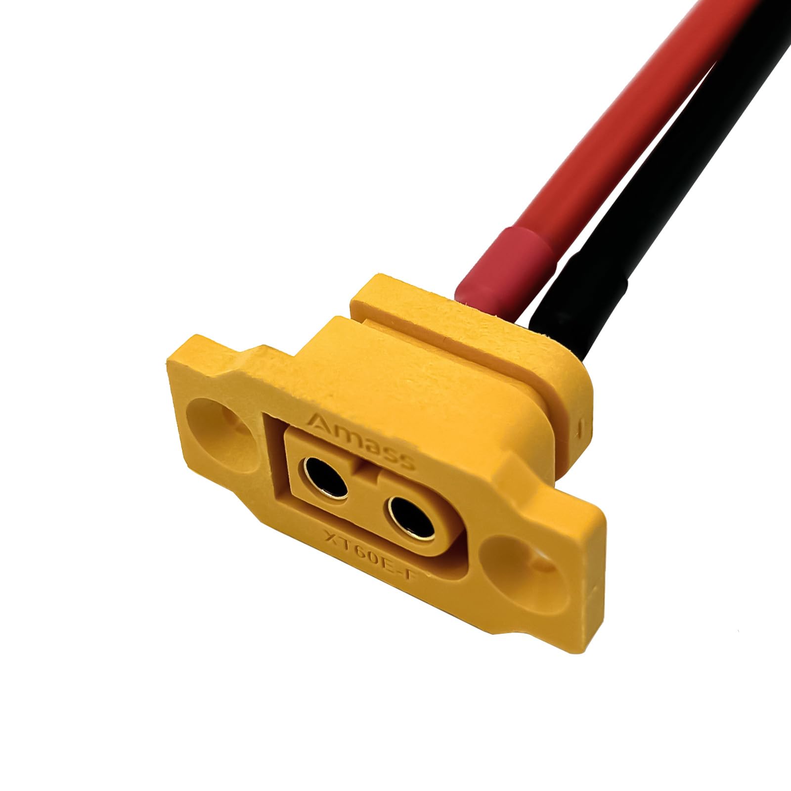 Snapklik.com : 2PCS XT60E-F XT60EW-M Pigtail Cable XT60 Panel Mount ...
