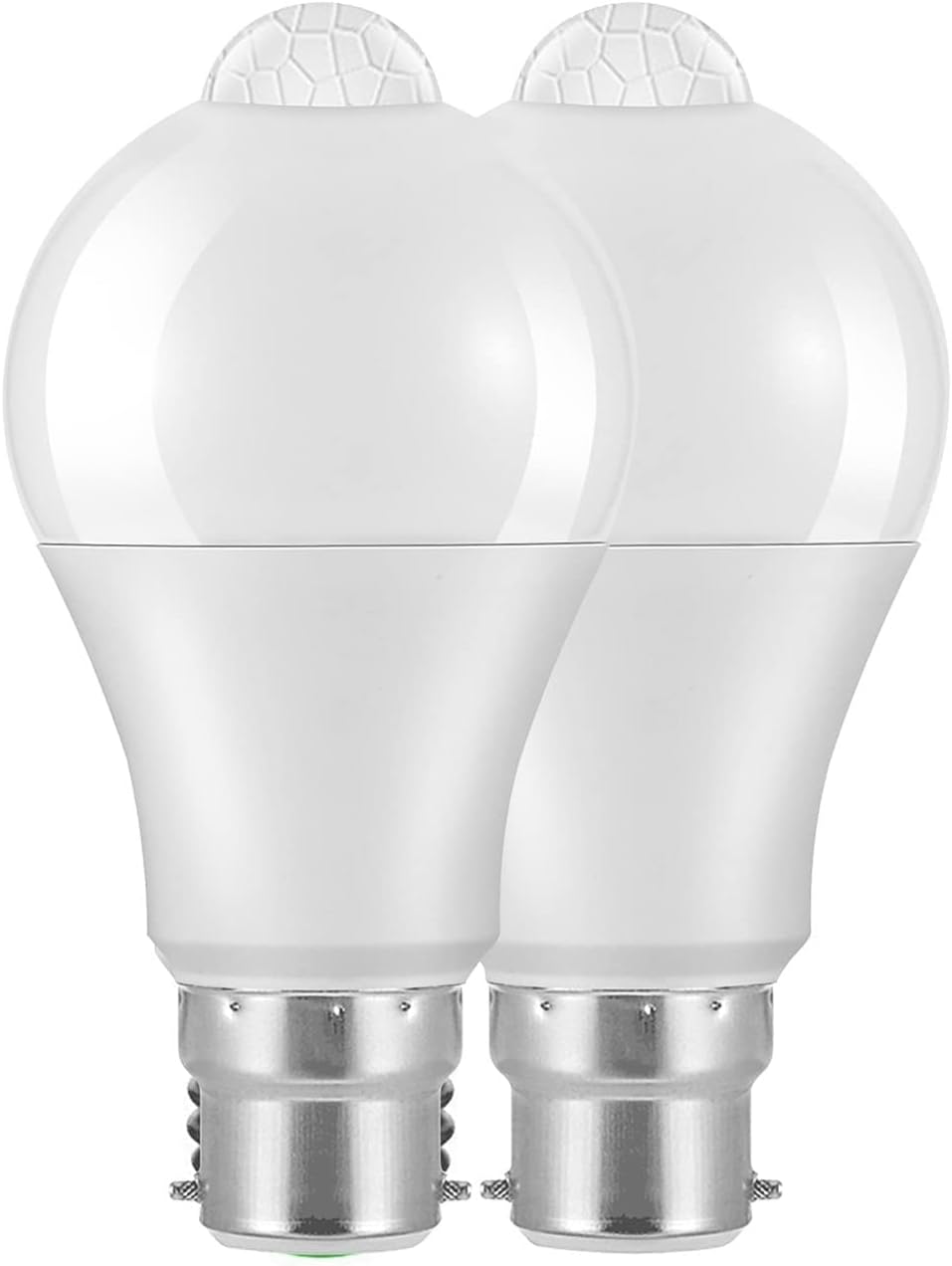 Weskjer B22 Motion Sensor LED Bulbs - 2 Pack B22 LED Bayonet Light ...