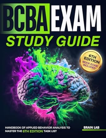 Amazon.com: BCBA Exam Study Guide: Handbook Of Applied Behavior ...